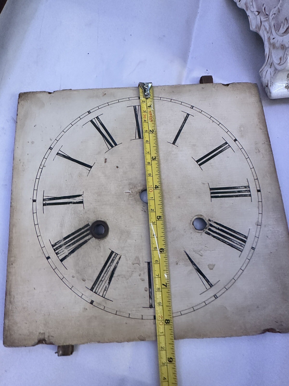 Antique Ogee Wooden Clock Dial | eBay