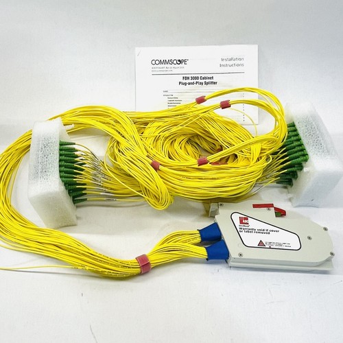 Commscope 1x64 SC-APC FDH 3000 Cabinet Plug and Play Splitter FPS ...