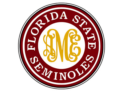 #0283 FSU Florida State Emblem Logo College Sticker Waterproof Vinyl ...