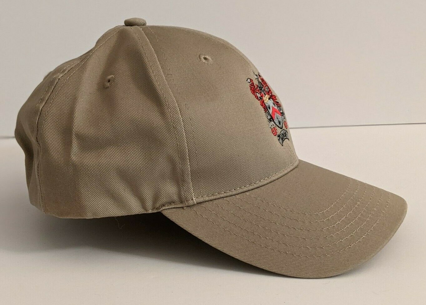 Welsh Wales Crest Coat of Arms Hat Cap Beige Embroide… - Gem