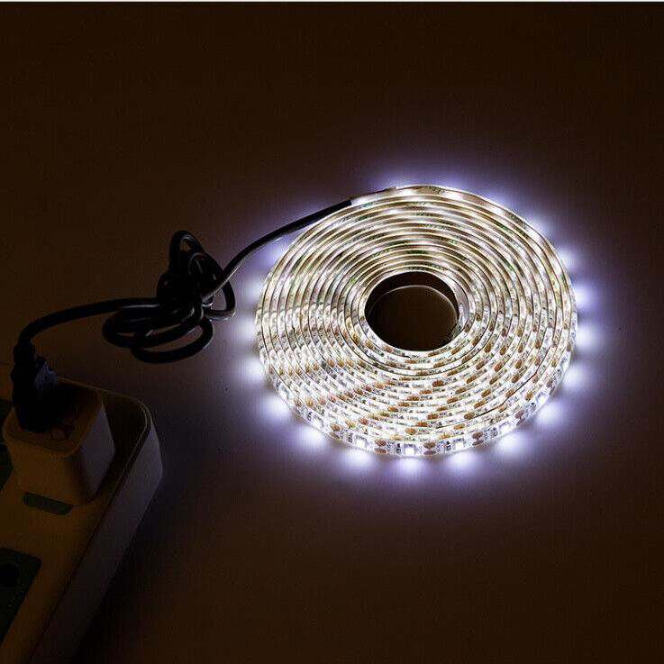 5M DC 5V USB LED Strip Light 3528 SMD Flexible TV Backlight Lamp Tape ...