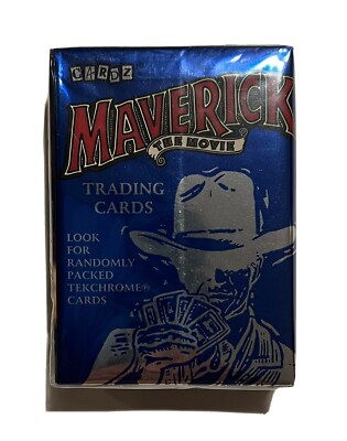 1992 MAVERICK THE MOVIE BASE CARD SET with wrapper 60 CARDS NM | eBay