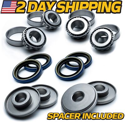 (2 Kits) Spindle Rebuild w/Spacers for Cub Cadet 918-04129B 618-04129 ...