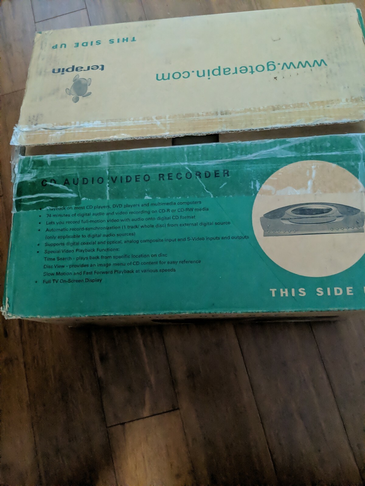 Terapin CD Audio Video Recorder # TX0002) + Owners Manual and remote ...