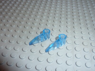 2 x LEGO TECHNIC Tr Medium Blue tooth ref x346 41669 Set 4745/8649/8262 ...