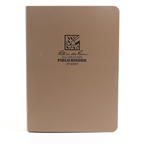Rite in the Rain All-Weather Field Binder NO.9200T 1/2 Ring Binder W ...