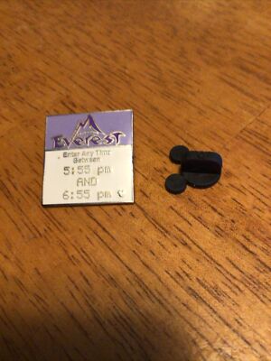 Disney Hidden Mickey Series FastPass Tickets Expedition Everest Pin ...