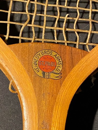Antique Wood 1900s Kennedy Brothers Arms Co HARVARD Tennis Racket | eBay