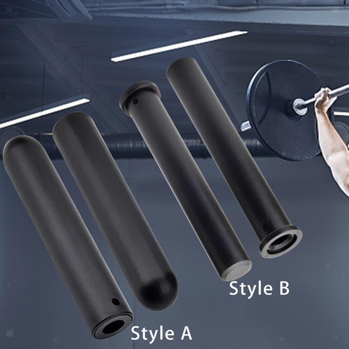 2x Barbell Bar Adapter Sleeve Convert 1" Weight Posts to 2" Accessories ...