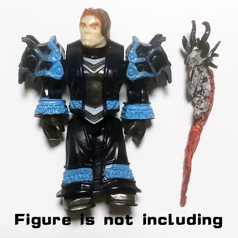 Mega Bloks Construx World of Warcraft Style Staff Of Gul'dan *HANDMADE ...