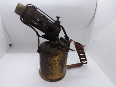 VINTAGE BRASS PARAFFIN BLOW TORCH MONITOR NO.26 MADE IN ENGLAND burner ...