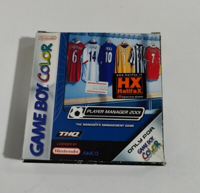 GAME BOY COLOR PLAYER MANAGER 2001 NUOVO ITALIANO PAL GBC EU | eBay