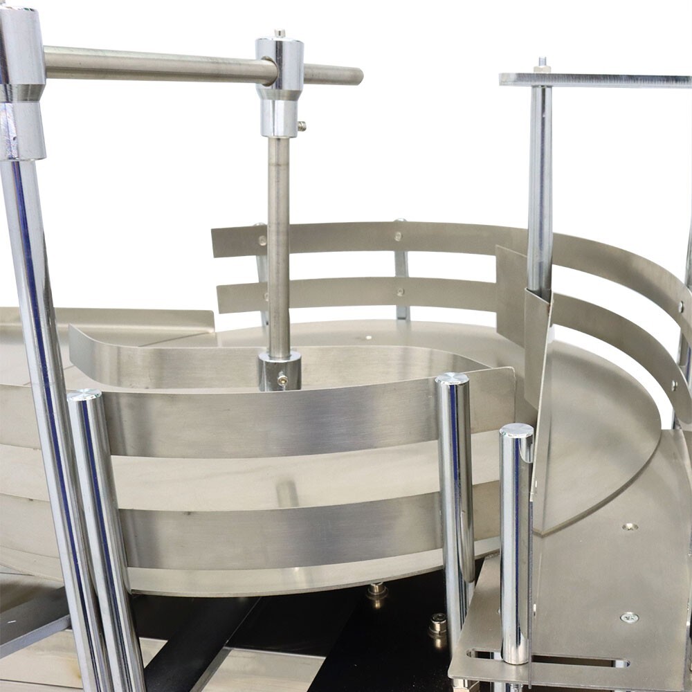 23.6" Auto Rotary Bottle Sorter Table Bottle Accumulation Table Sorter ...