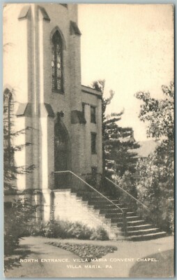 VILLA MARIA PA CONVENT CHAPEL VINTAGE POSTCARD | eBay