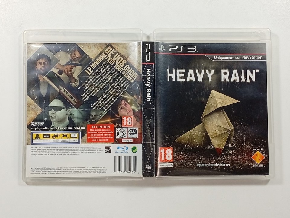 HEAVY RAIN SONY PLAYSTATION 3 (PS3) FR OCCASION | eBay