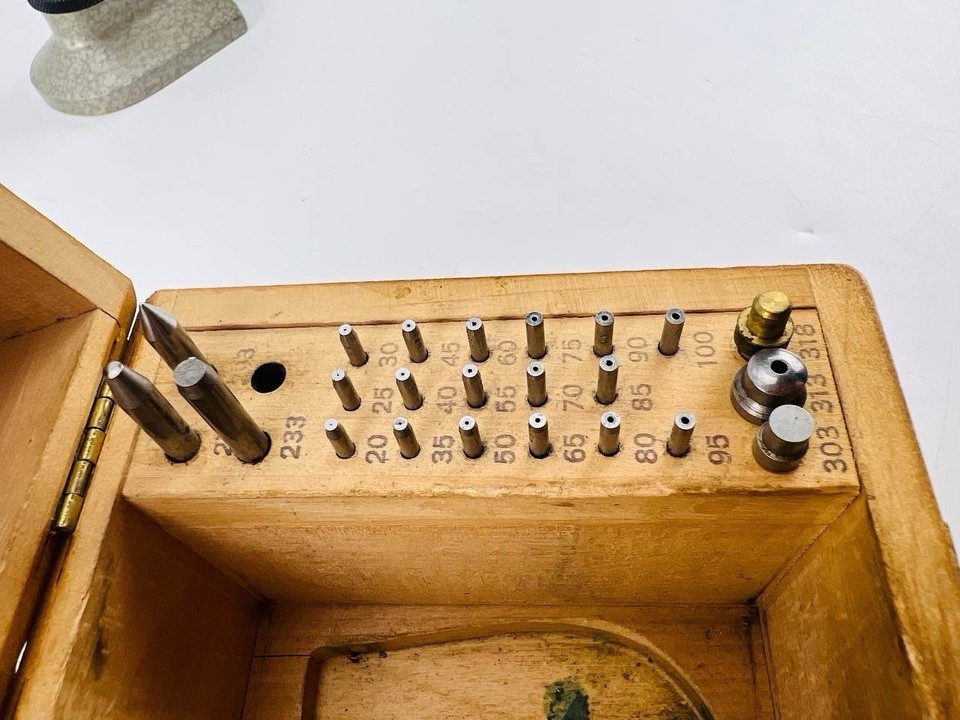 Watchmaker Bergeon Staking Set Tool In Box Swiss | eBay