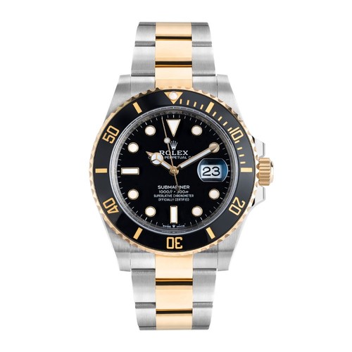 Rolex Submariner Watch 40MM Black Index Hour Markers Dial Ceramic | eBay