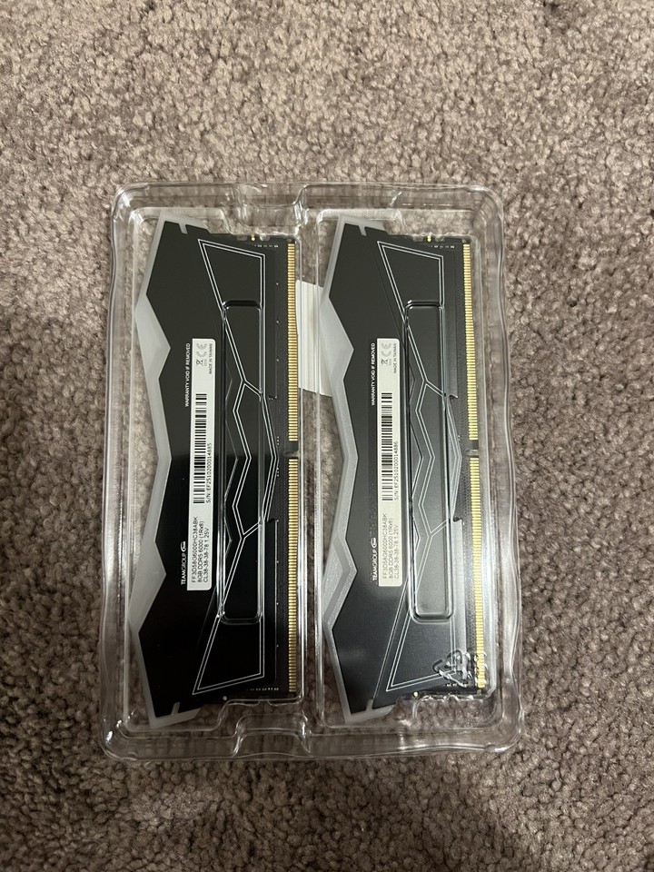 T-Force Delta RGB DDR5 16GB RAM (2x8GB) 6000mhz CL38-38-38-78 | eBay