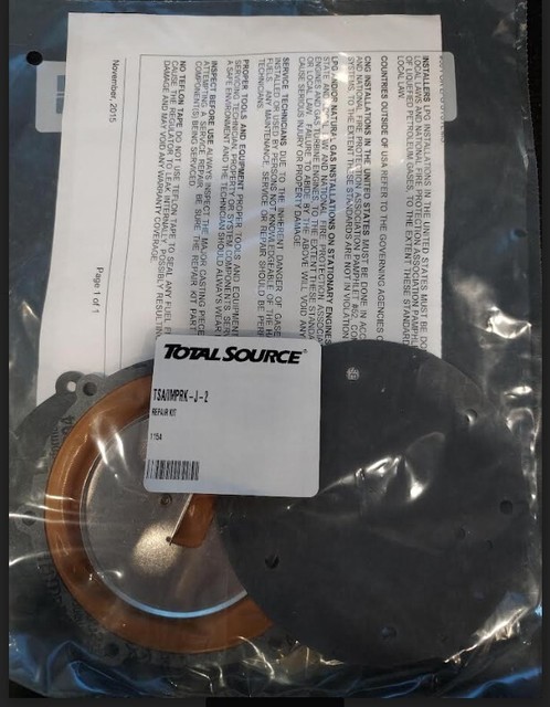 IMPCO Rk-j-2 Silicone Repair Kit for Model J LPG for sale online | eBay