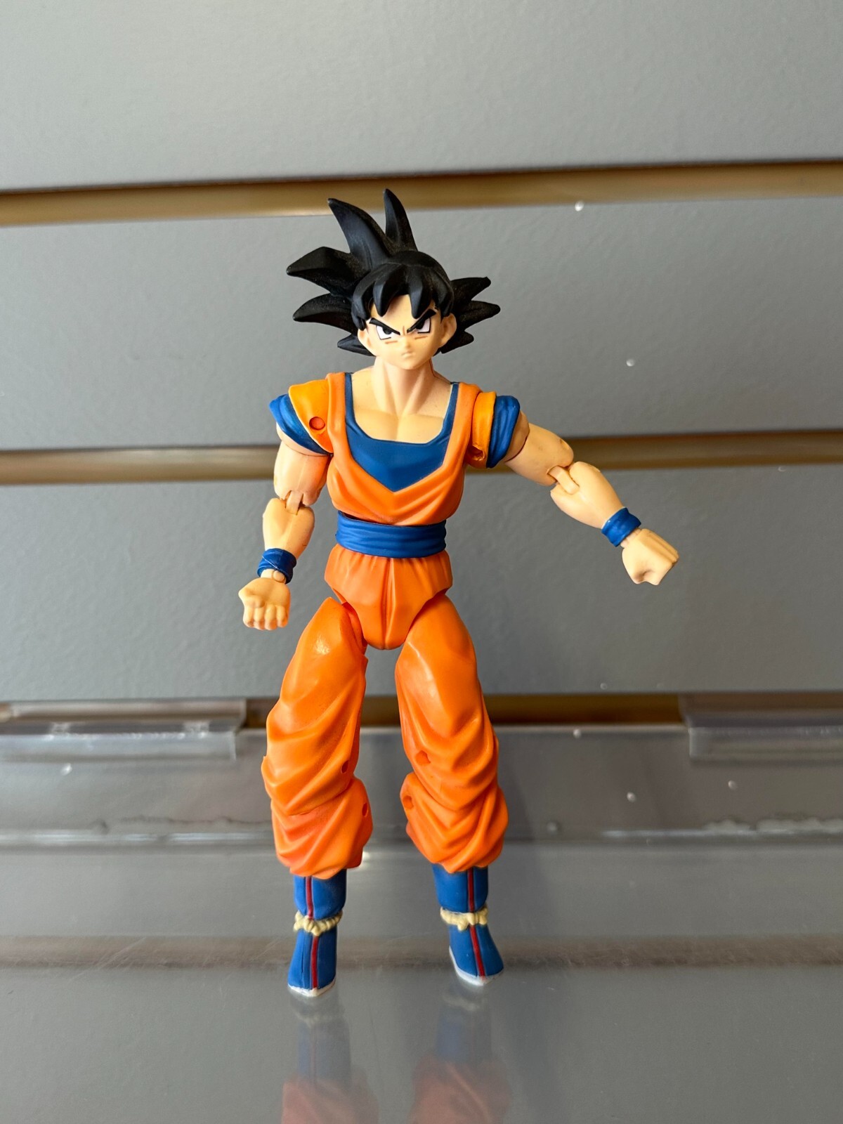 Bandai Dragon Ball Z Model Kit: Son Goku (Black Hair) Fully Assembled ...
