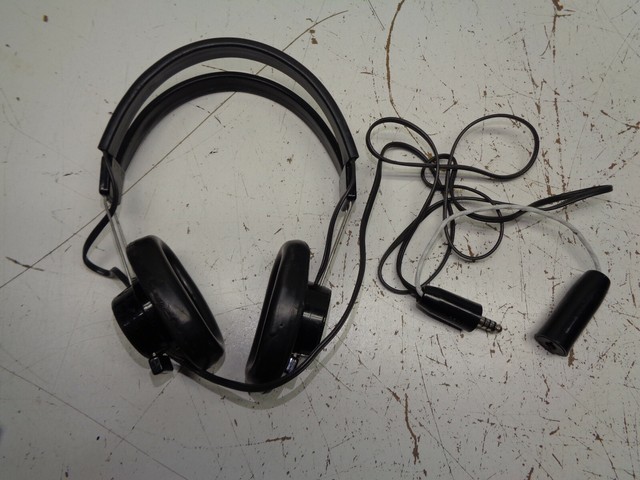 Telex Aviation A610-1 Headphones TSO C57 Headset 600 Ohm Untested for ...