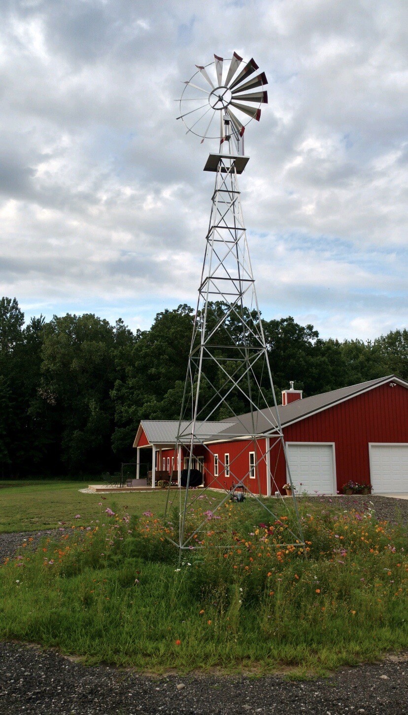 22ft Ornamental Aluminum Windmills Made In The USA! High-Quality Amish ...