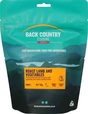 Back Country Cuisine Roast Lamb and Vegetables Freeze Dried Food Small ...