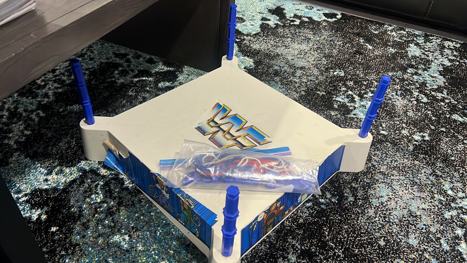 WWF Wrestling Ring Vintage LJN | eBay