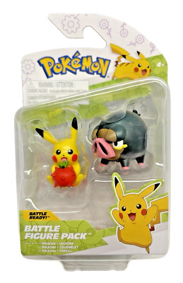 Pokemon Battle Figure Pack Pikachu & Lechonk Spring 2025 Easter ...