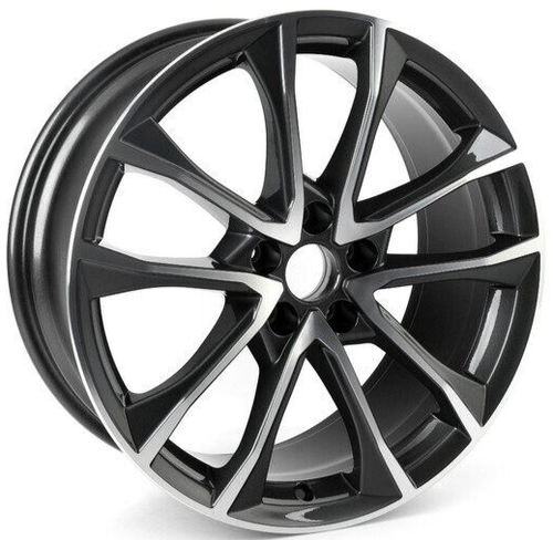 Audi S4 2017 2018 2019 59033 OEM wheel rim 19 x 8.5 CNC Med Charcoal ...