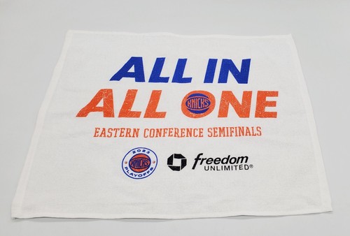 All In NY Knicks Towel 2023 Playoffs | eBay