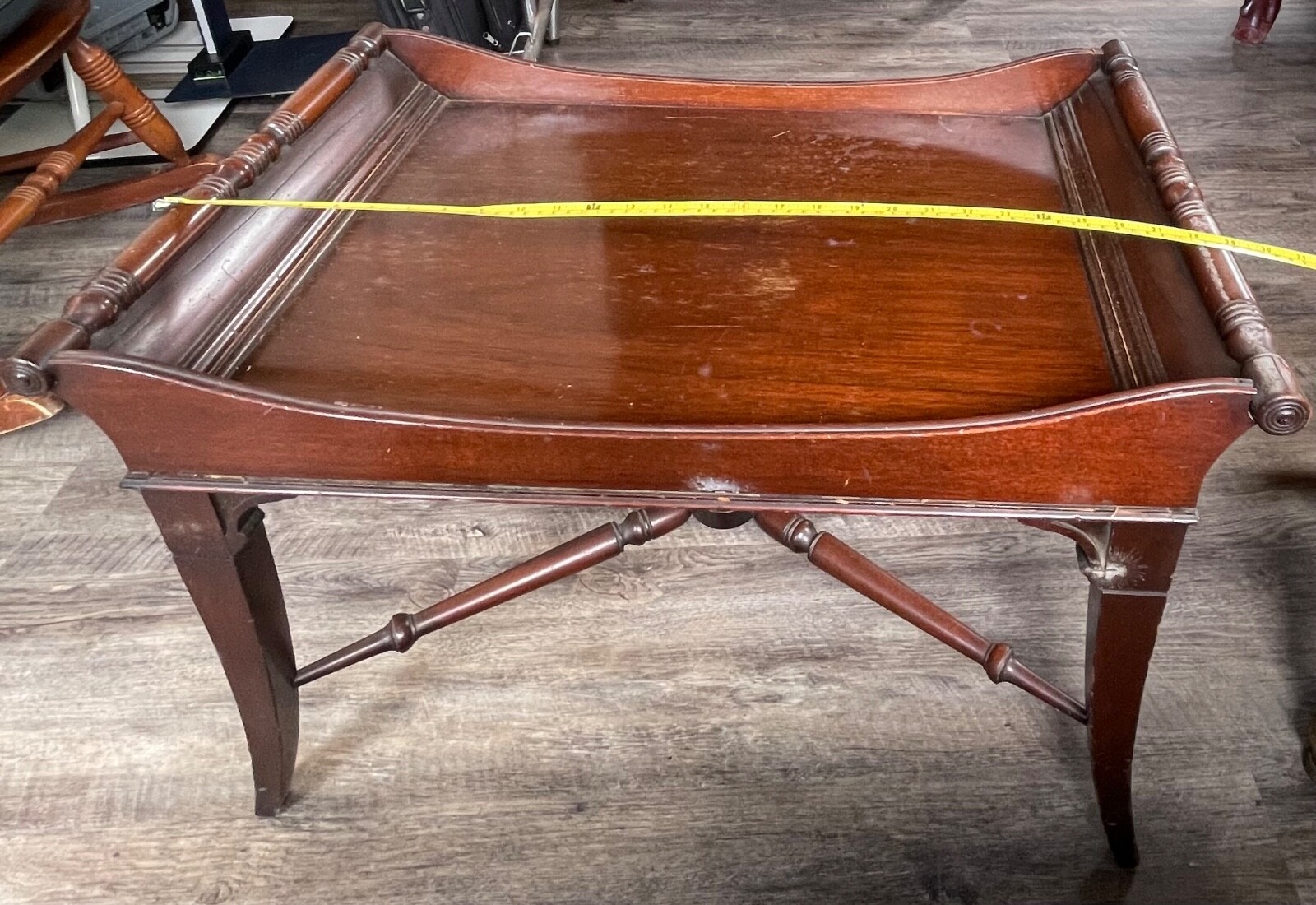 Antique Berkey & Gay Furniture Company Mahogany Center Table, Circa ...