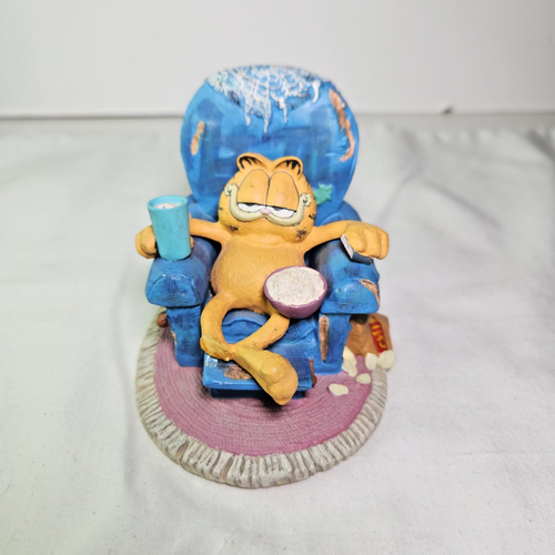 Vintage Garfield Danbury Mint Sittin Pretty Lazy Chair Figurine 1992 Jim Davis | eBay