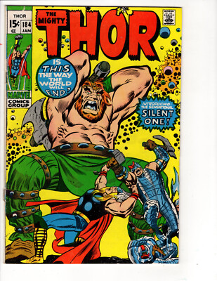 The Mighty Thor 184 (1971) (THIS BOOK HAS MINOR RESTORATION SEE ...