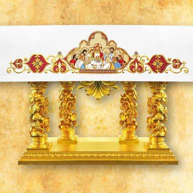 Embroidered tablecloth "The Last Supper" size 400x160cm | eBay