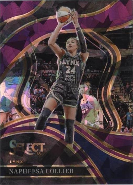 2024 Panini Select WNBA - Courtside Napheesa Collier #227 Purple Ice ...
