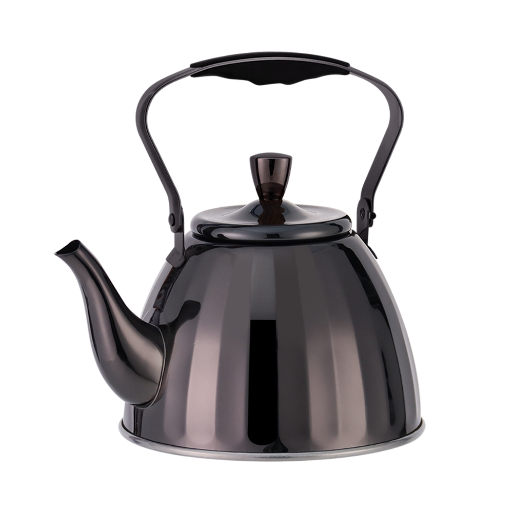 1.5 qt Haus Roland Teapot Stainless Steel Kettle with Strainer Infuser ...