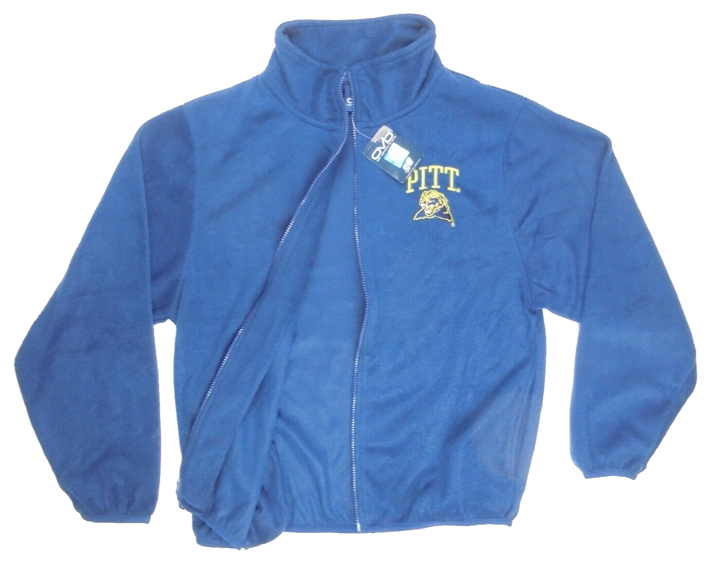 University of Pittsburgh Panthers long sleeve full zip fleece jacket ...