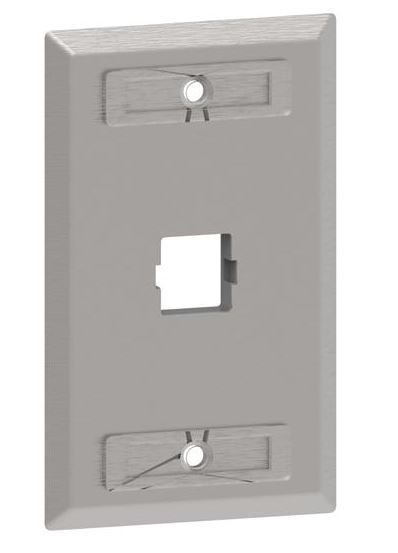 Commscope 1 port Stainless Wall Plate 760072074 | eBay