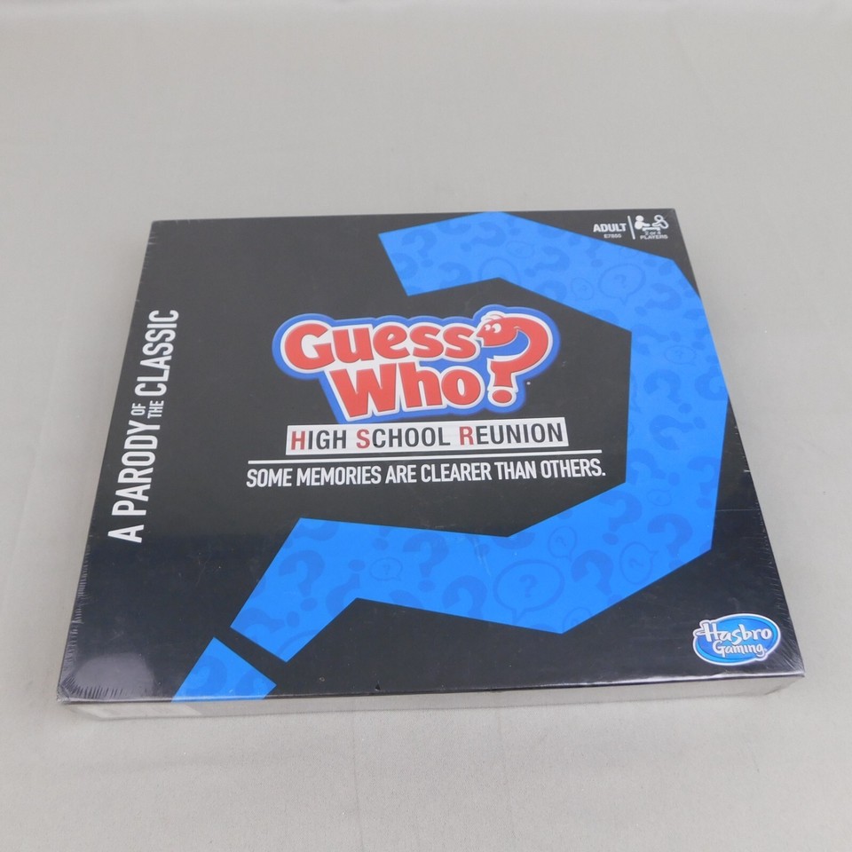 Hasbro Guess Who High School Reunion Parody Edition Party Board Game ...
