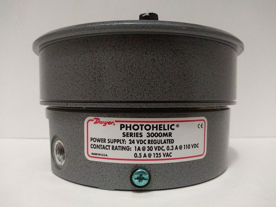 Dwyer 3001MR Photohelic Differential Pressure Switch | eBay