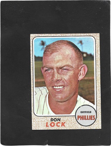1968 Topps MLB # 59 Don Lock | eBay