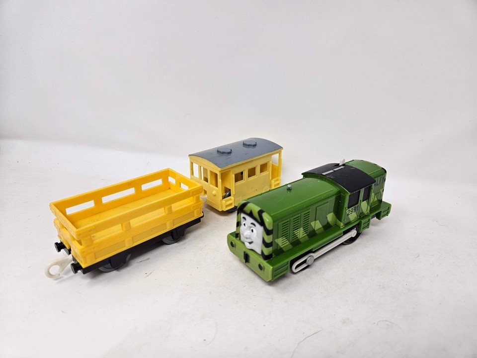 Thomas & Friends Trackmaster Green Salty Truck Train Tank Engine VGUC ...