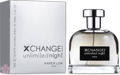 XChange Unlimited Night by Karen Low 3.4oz EDT for Men NEW SEALED Box ...