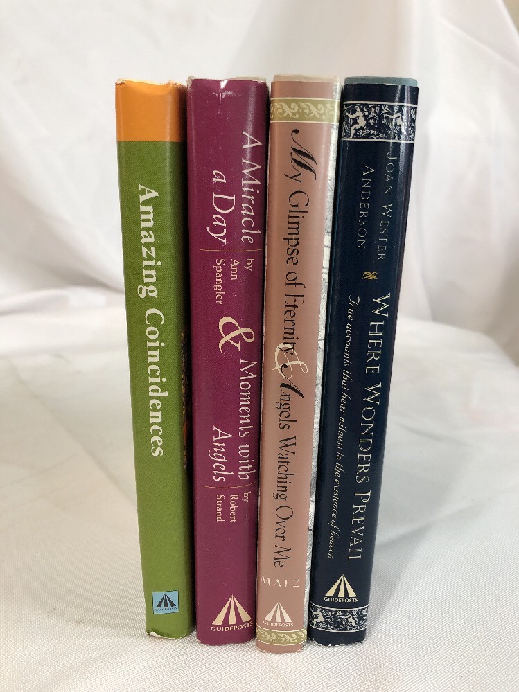 Lot of 4 Guidepost Books| Miracle a Day, Glimpse of Eternity, Amazing ...