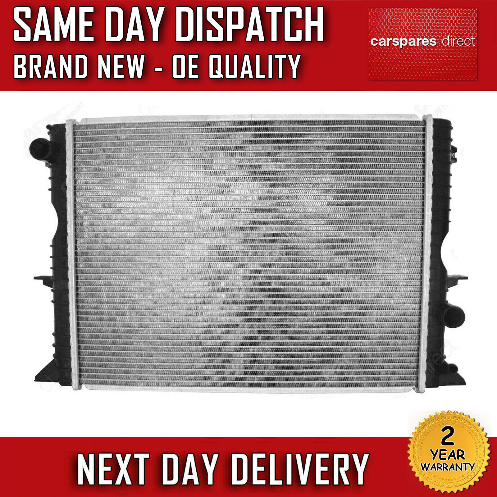 LAND ROVER DEFENDER TD4 TD5 RADIATOR ENGINE COOLING 1998>2016 PCC001020 ...