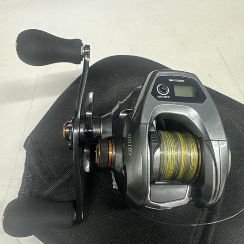 Shimano Barchetta 201HG Left-Hand Spinning Reel, Used, High Gear, PE 0. ...