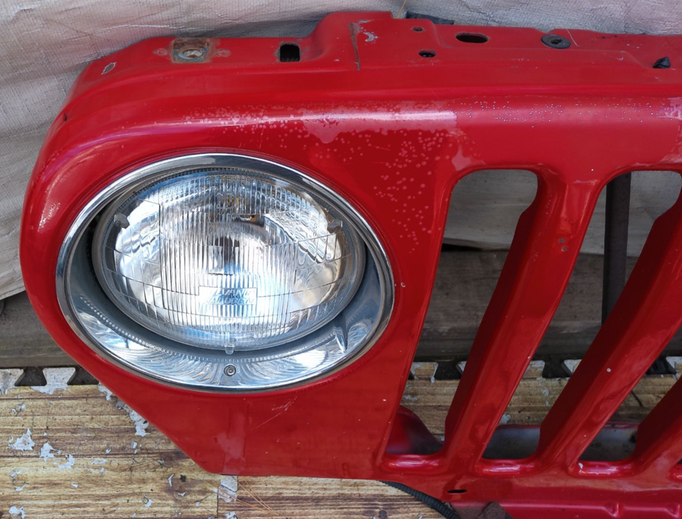 97-06 RED PR4 Front Grille Grill Jeep TJ Wrangler OEM FREE SHIP | eBay
