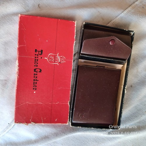 Vintage Prince Gardner Bifold Wallet & Keyholder Brown Leather Made in ...