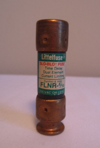 Littelfuse FLNR-6/10 250V Slo-Blo Time Delay Dual Element Current ...
